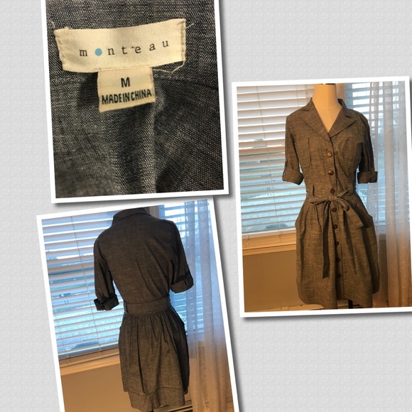 Monteau | Dresses | Monteau Ladies Medium Dress | Poshmark